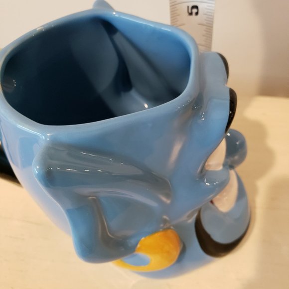 Disney | Dining | Disney Cup Mug Blue Genie From Aladdin | Poshmark